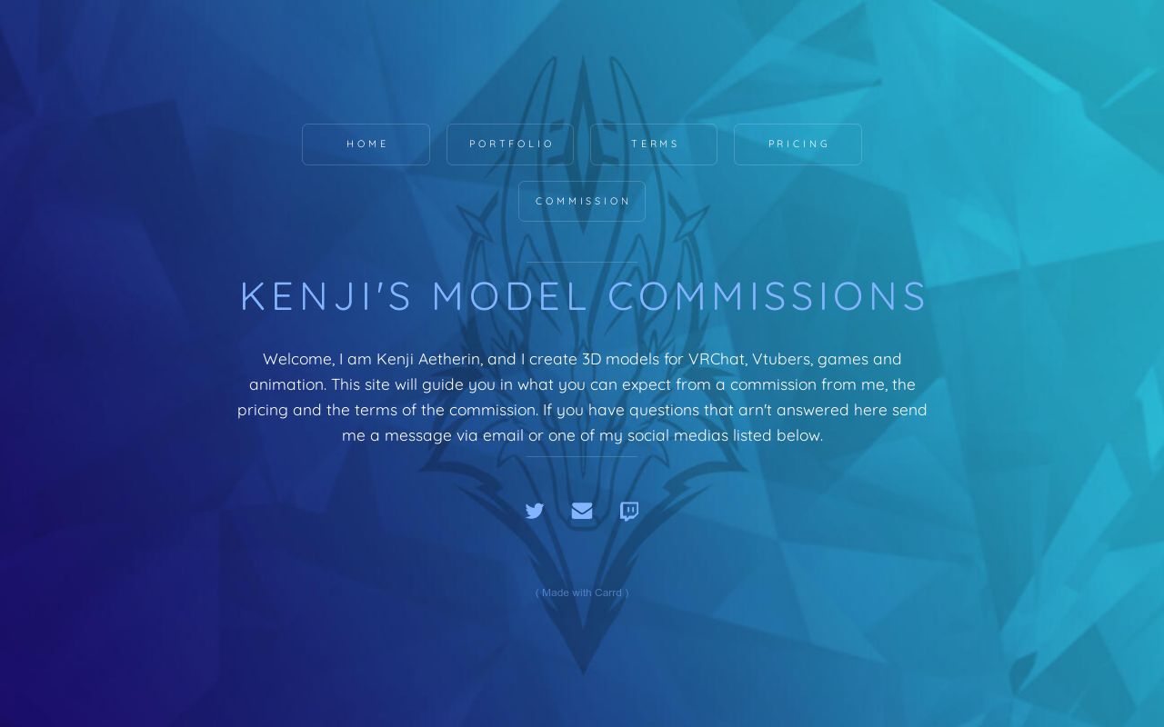 SDKenji Commission Info